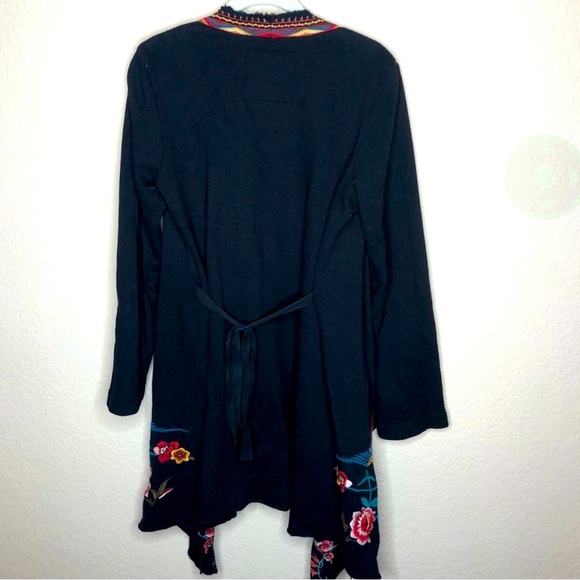 Johnny Was | Sweaters | Johnny Was Embroidered Soft Cascade Front ...